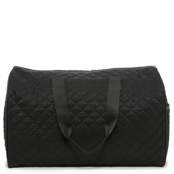 DSW | Bags | Dsw Exclusive Jm Wechter Black Quilted Duffel Weekender ...